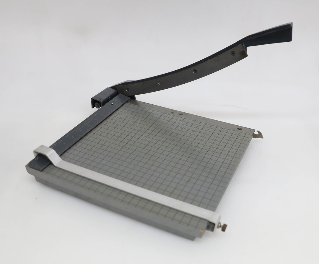 Vintage Monarch Paper Cutter Guillotine Blade Style 12 X 12 - Etsy