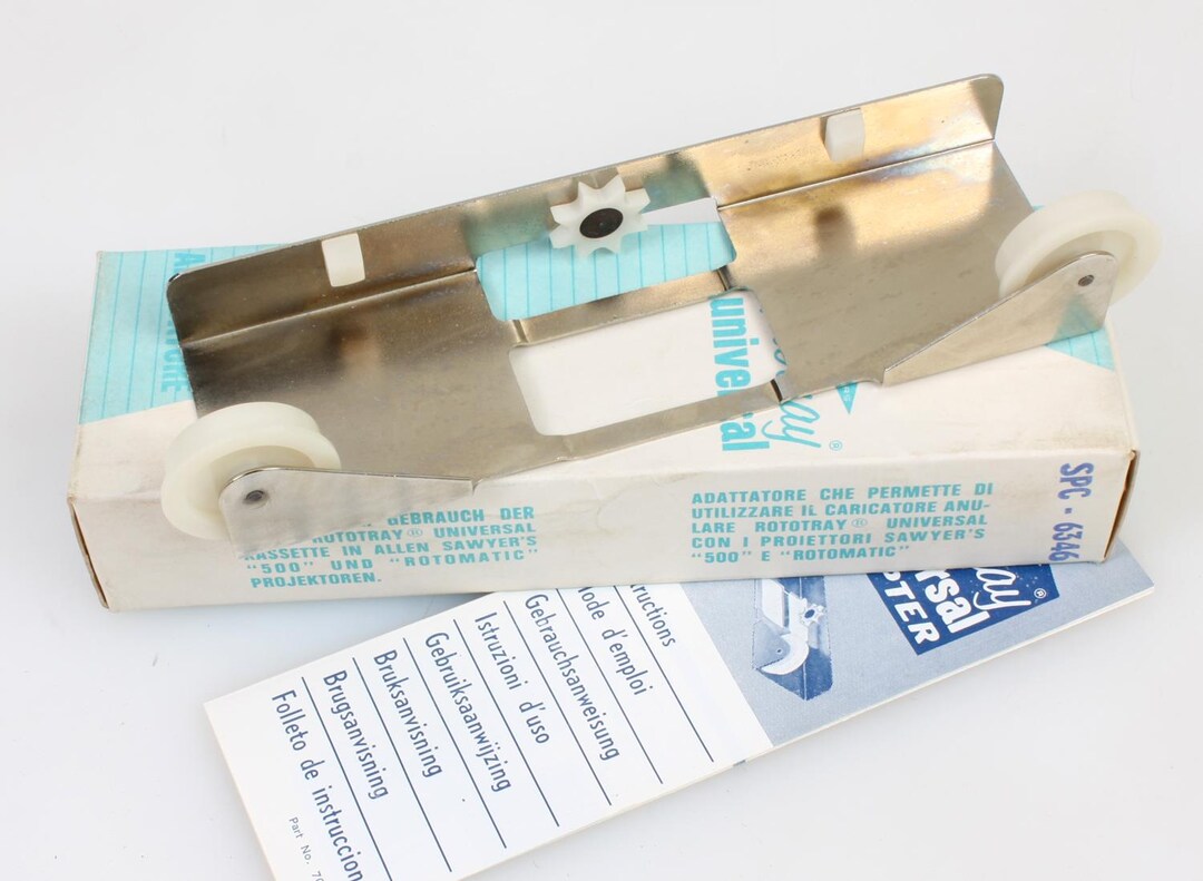 Rotary Universal Slide Tray Adapter in Orig. Box - Etsy