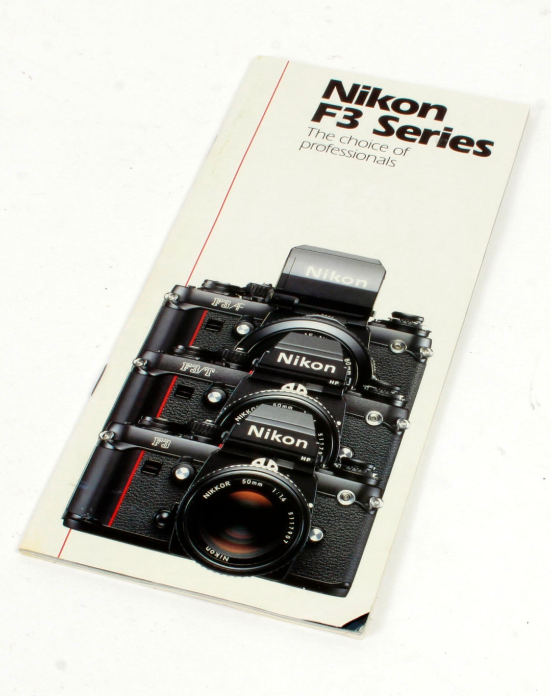 Nikon F3 Series Booklet - Etsy