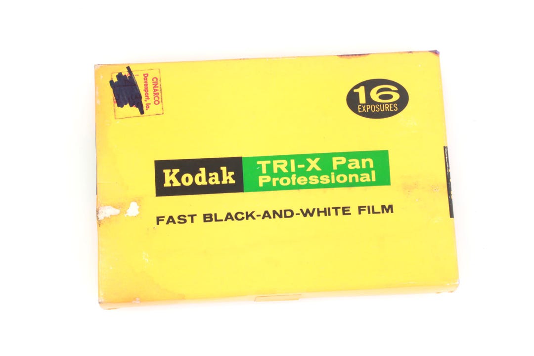 Kodak Tri-x Pan B&W 3 1/4 X 4 1/4 Inch Expired Film - Etsy