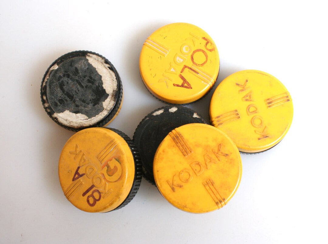 Kodak Bakelite Filter Cases, Set of 6, for Series 6 Filter//storage ...