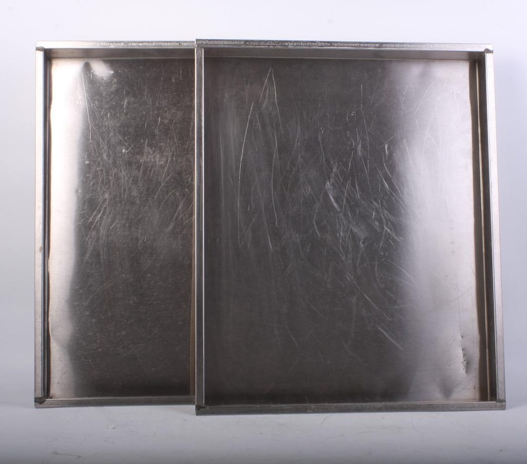 Developing Trays 17x21 Stainless Steel, Set of 2 - Etsy