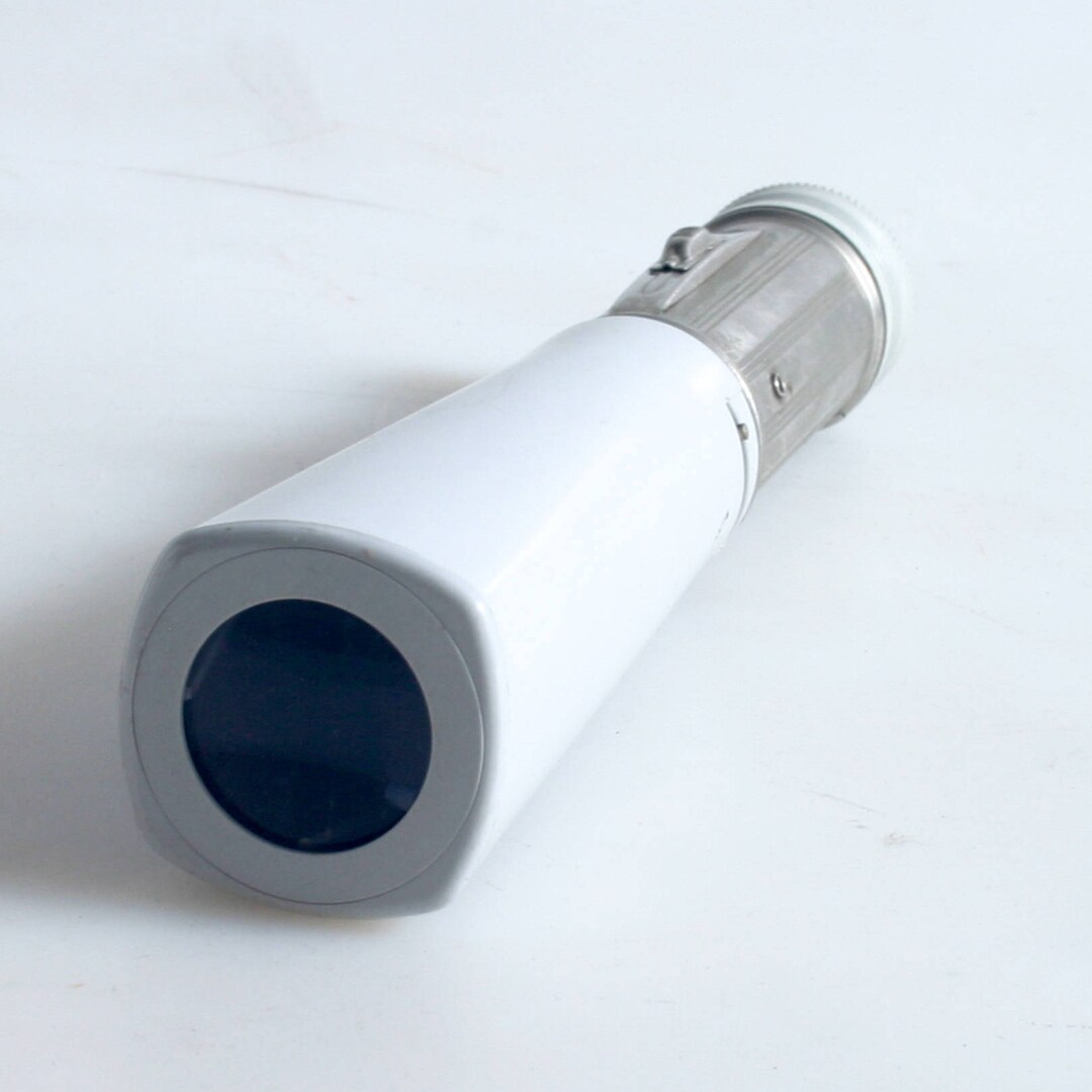 German Art Deco Light Pointer, Gray With Chrome - Display Prop - Etsy