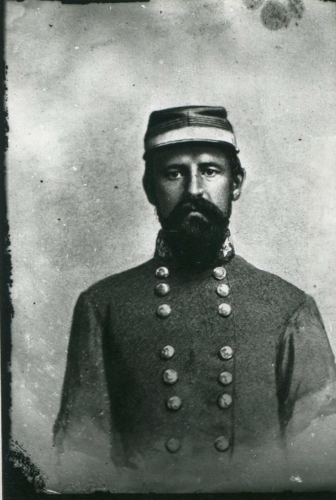 Vintage 8x10 Civil War General Franklin Gardner Csa Photo - Reprint ...