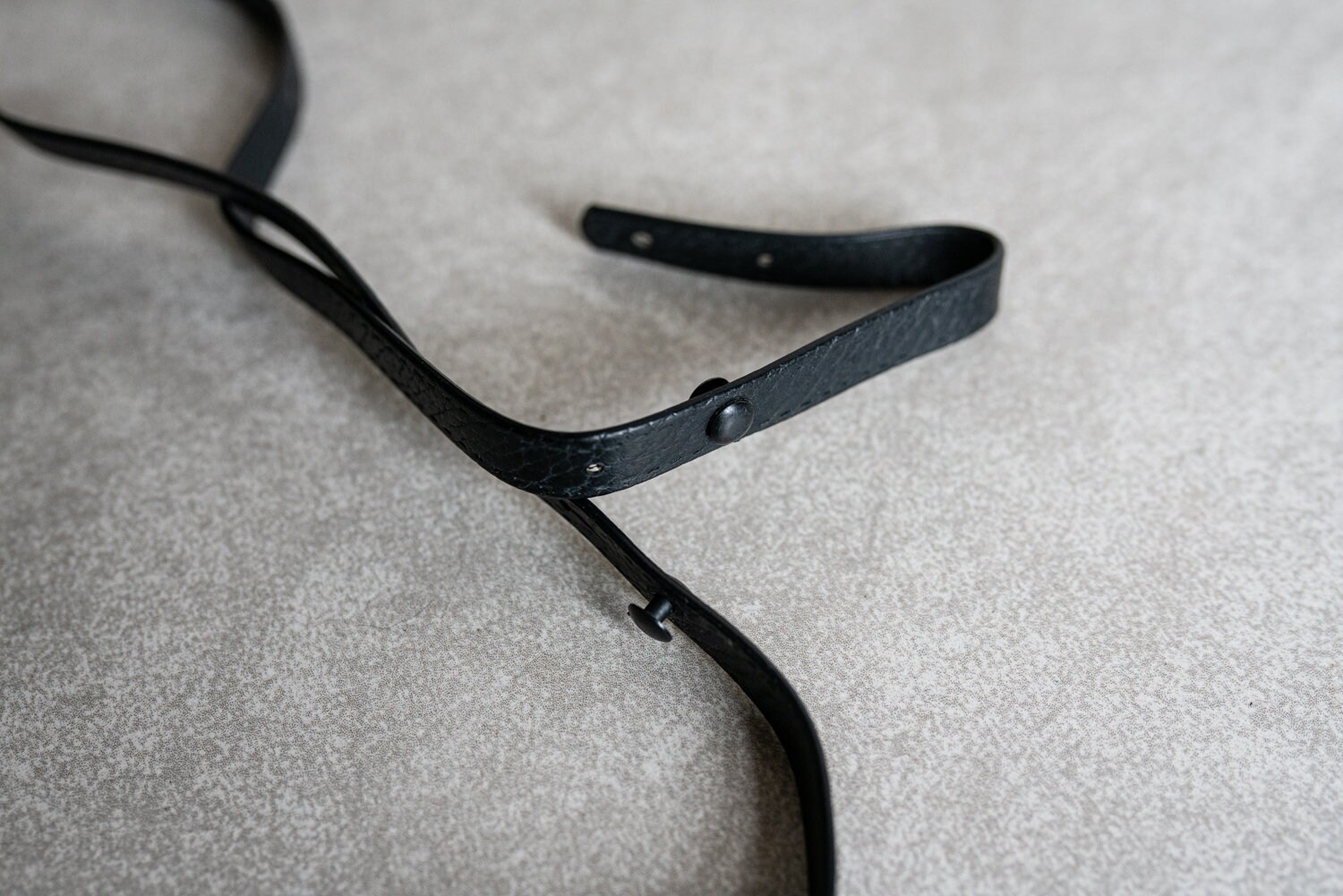 Vintage Yashica Black Vinyl Camera Strap | Etsy