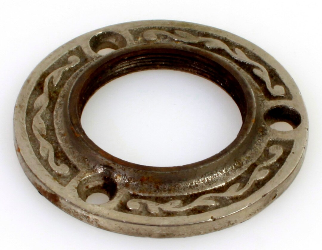 Art Deco Threaded Mounting Plate - Etsy