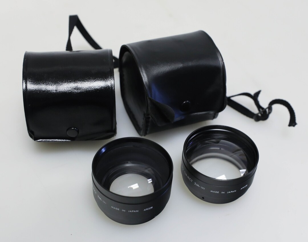 46mm Wide Angle & Telephoto Dejur Lenses in Cases - Etsy