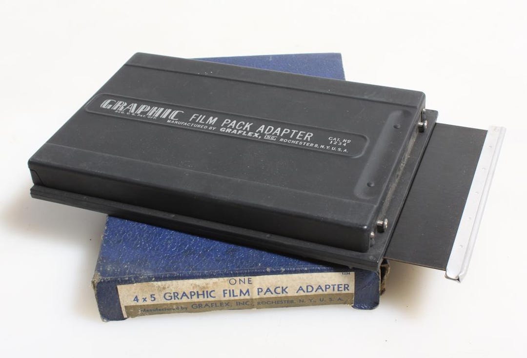 Graflex Graphic Film Pack Adapter Model 1234, Vintage - Etsy
