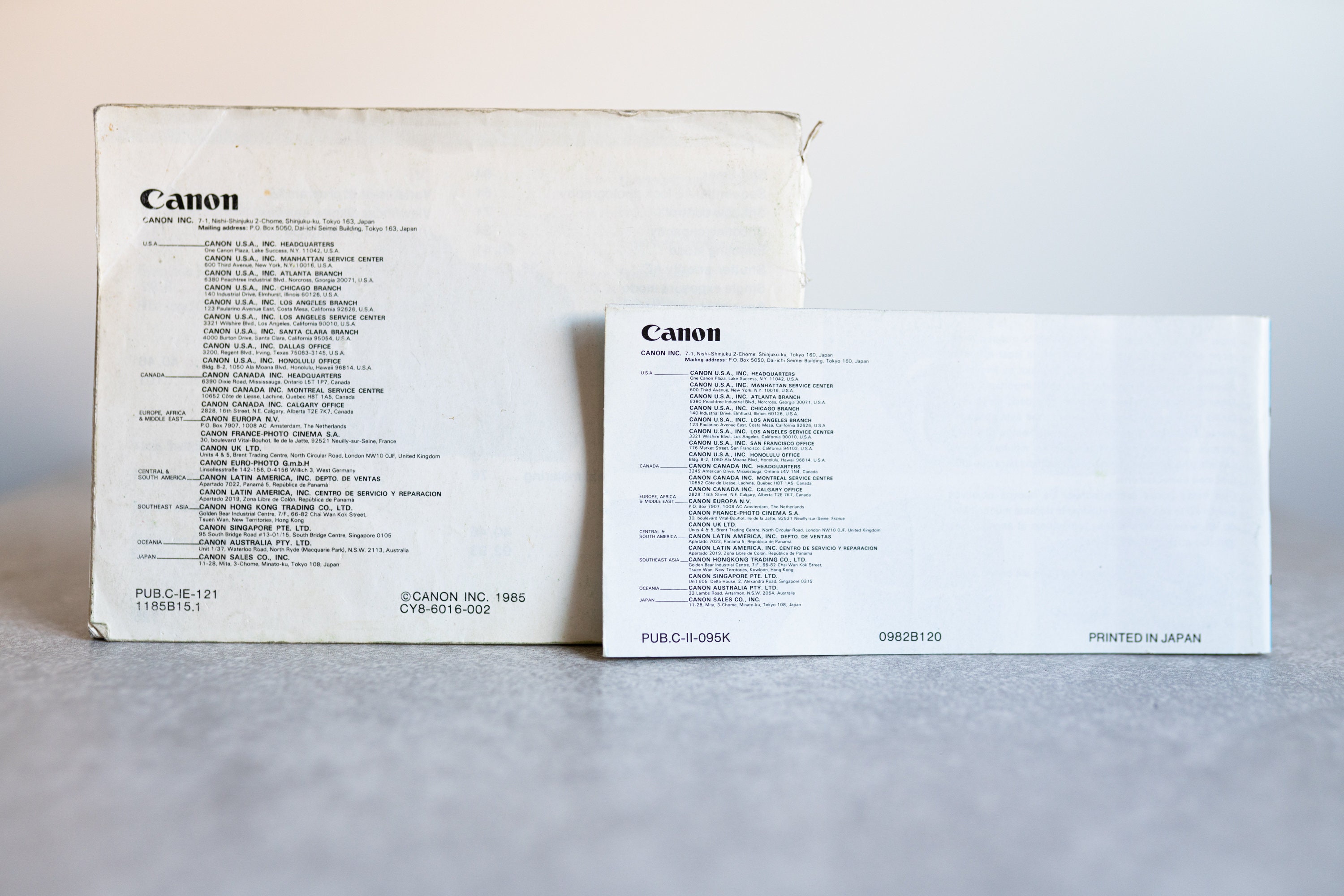 Canon Manuals Set of 2 Canon T90 and Canon FD Lenses | Etsy