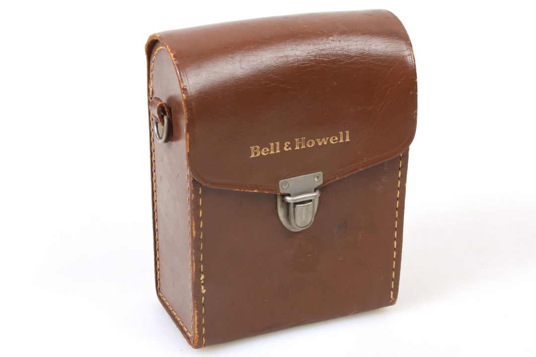 Camera Case Brown 1950s Leather - Etsy