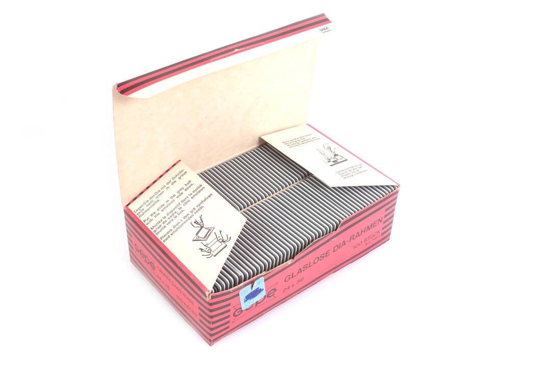 Gepe 35mm Glassless Plastic Slide Mount Box of 100 - Etsy