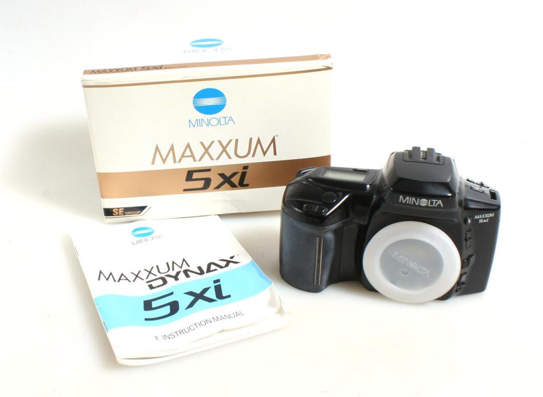 Minolta Maxxum 5XI in Box - Etsy
