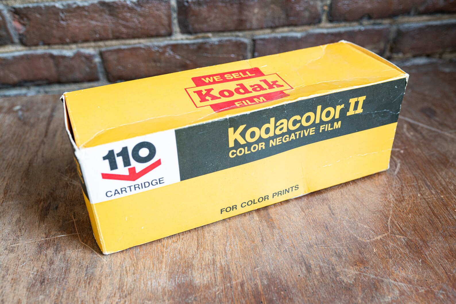 Vintage Kodak Kodacolor II Color Negative 110 Film Box - Etsy