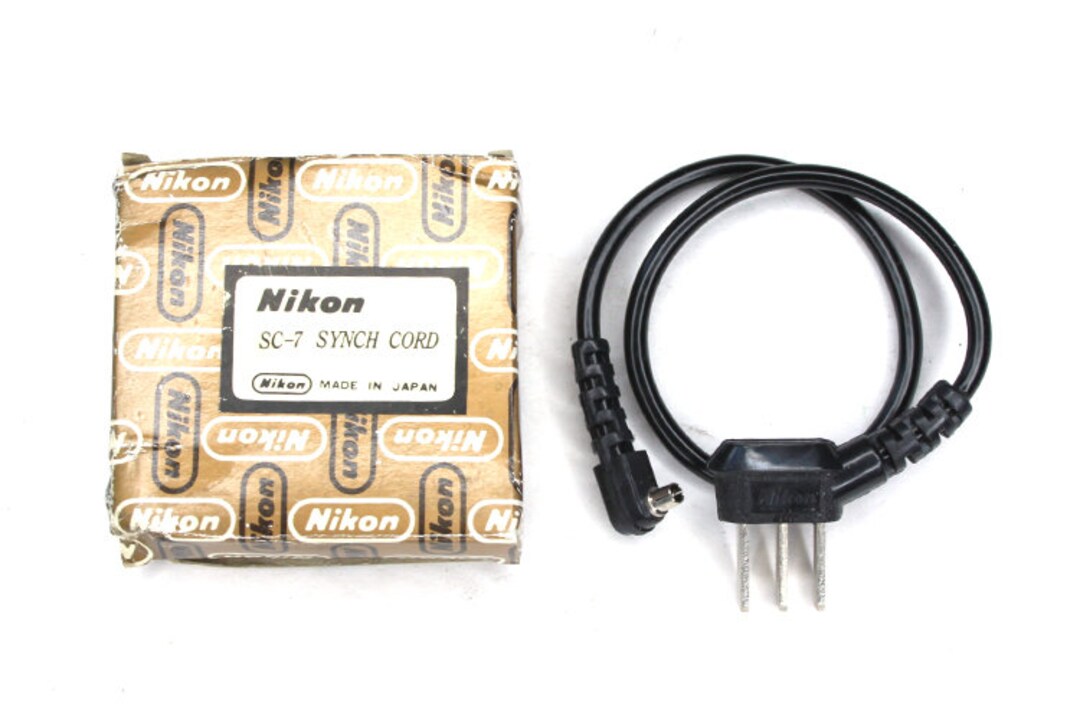 Nikon SC-7 Synch Cord, Like New in Box - Etsy