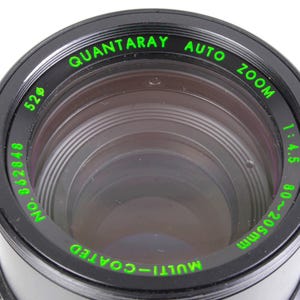 Quantaray 80-205mm F/4.5 Zoom Lens for Nikon F Mount - Etsy