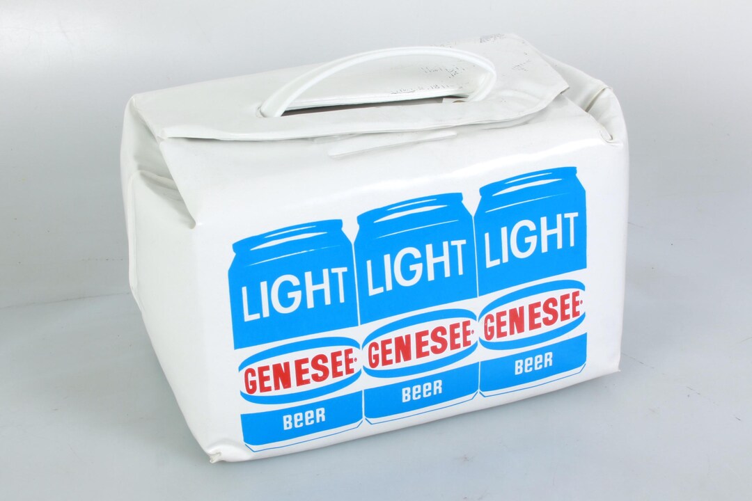 Vintage Genesee Light Beer 6 Pack Cooler - Etsy