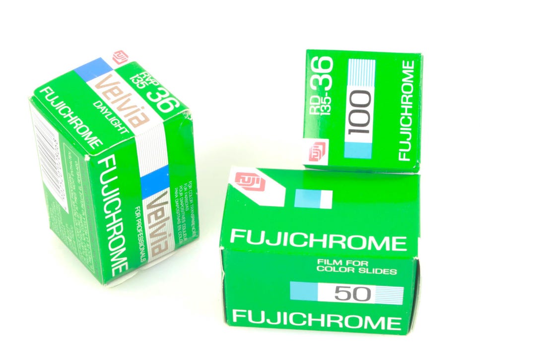 Fuji Velvia Fujichrome 100 & 50 ISO Expired - Etsy