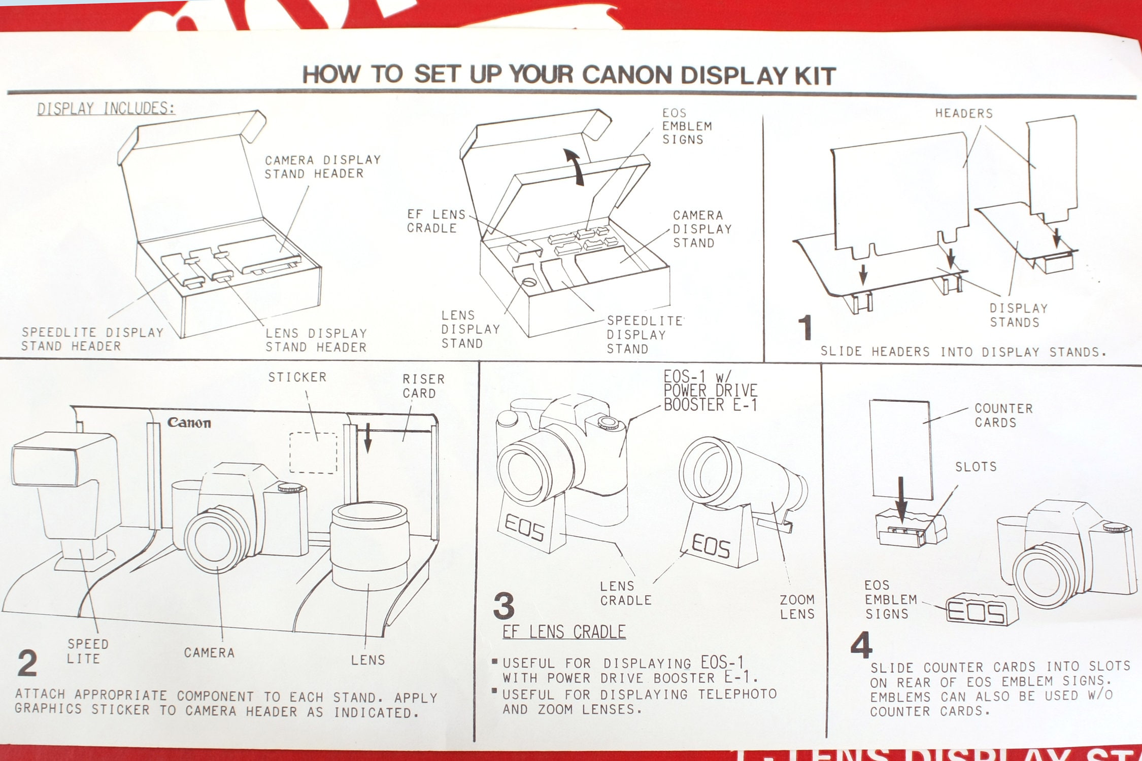 Canon Image Maker Display Stand Kit | Etsy
