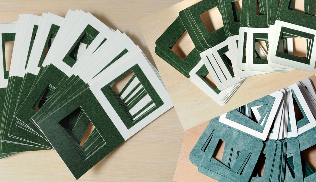 35mm Slide Mounts - Cardboard - Set of 25 - Etsy