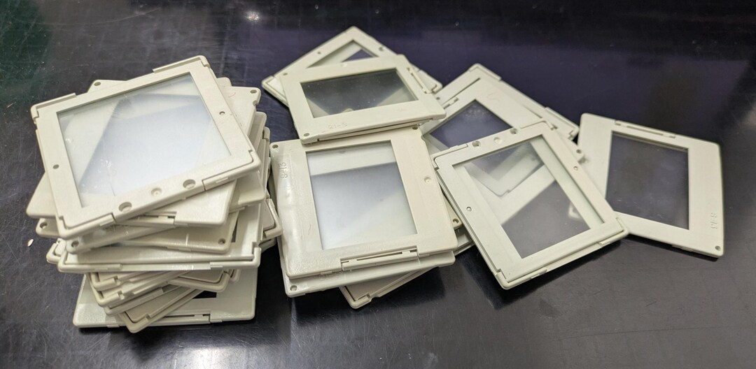 35mm Glass Slide Mounts, Set of 25 - Etsy Canada