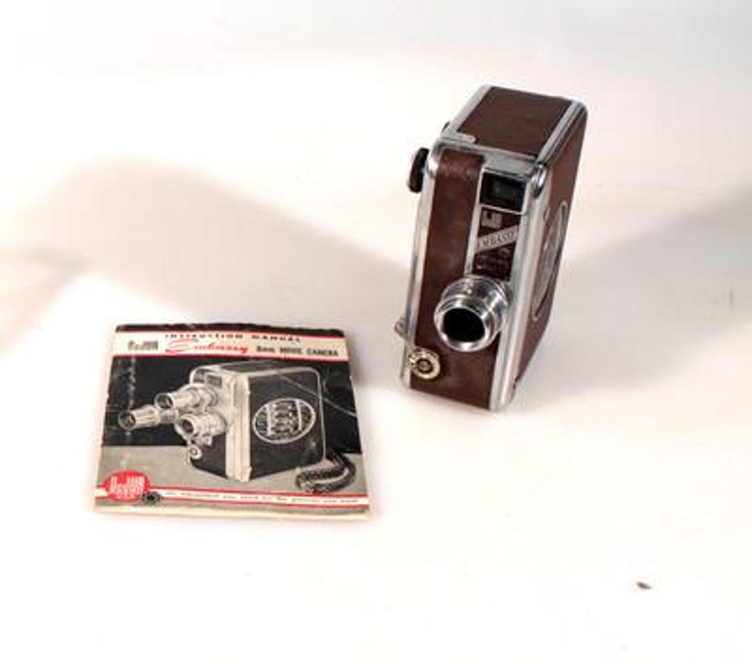 Dejur Art Deco. Movie Camera With Original Manual - Etsy
