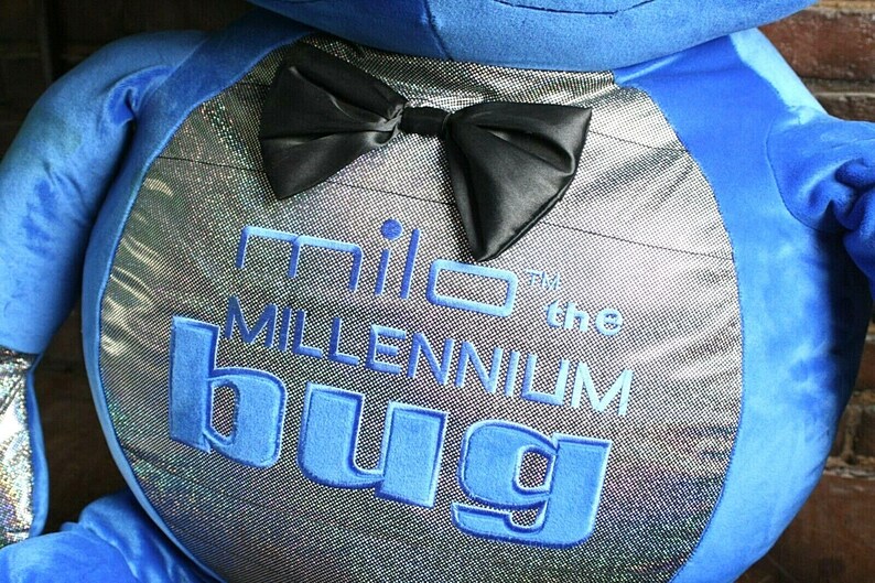 Vintage Giant Milo Millennium Bug Plush - 60-inch Tall 1999 Large ...