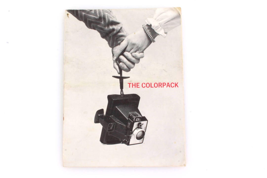 Polaroid Colorpack Manual 1973 - Etsy