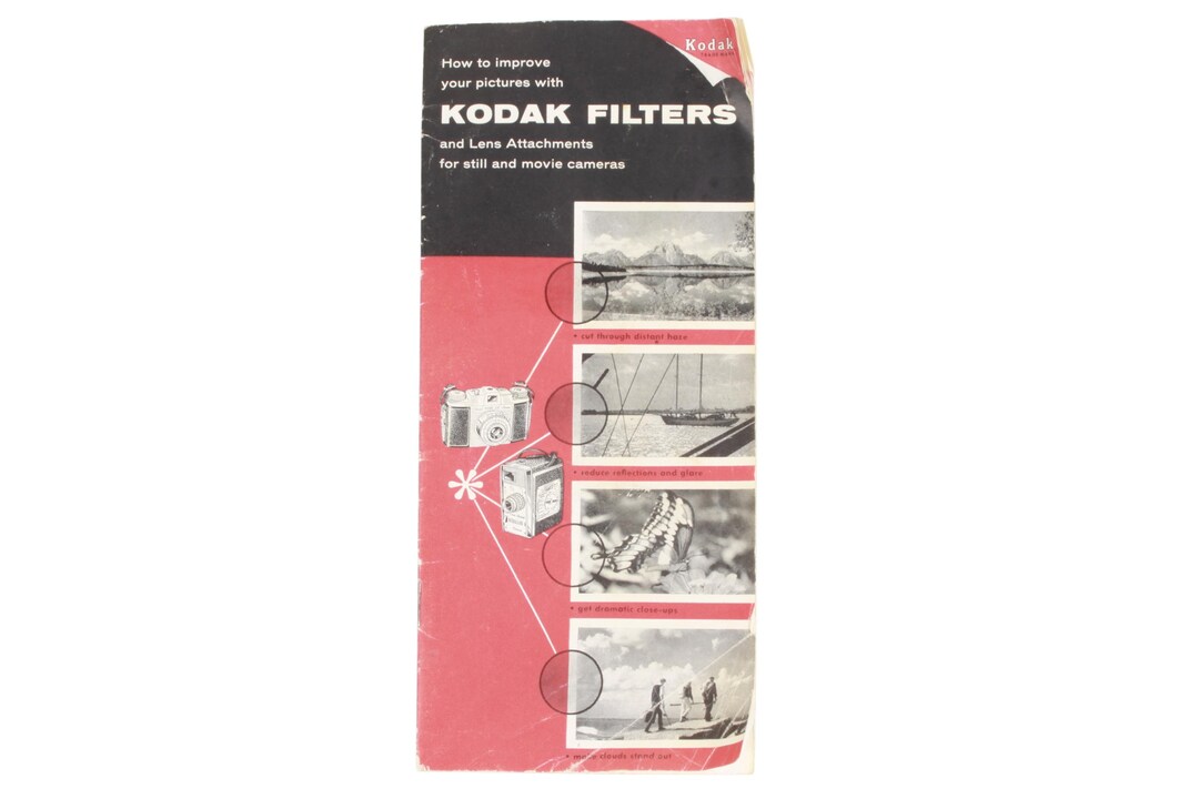 Kodak Filters Book Vintage 1956 - Etsy