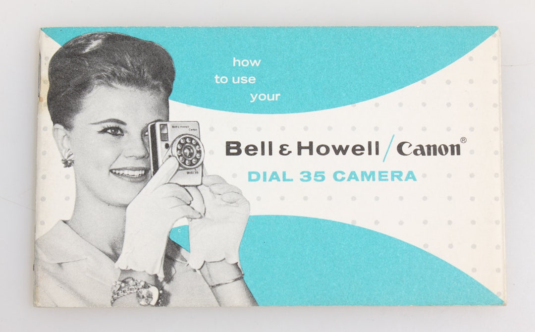 Canon Bell & Howell / Canon Dial 35 Vintage Original Instruction Manual ...