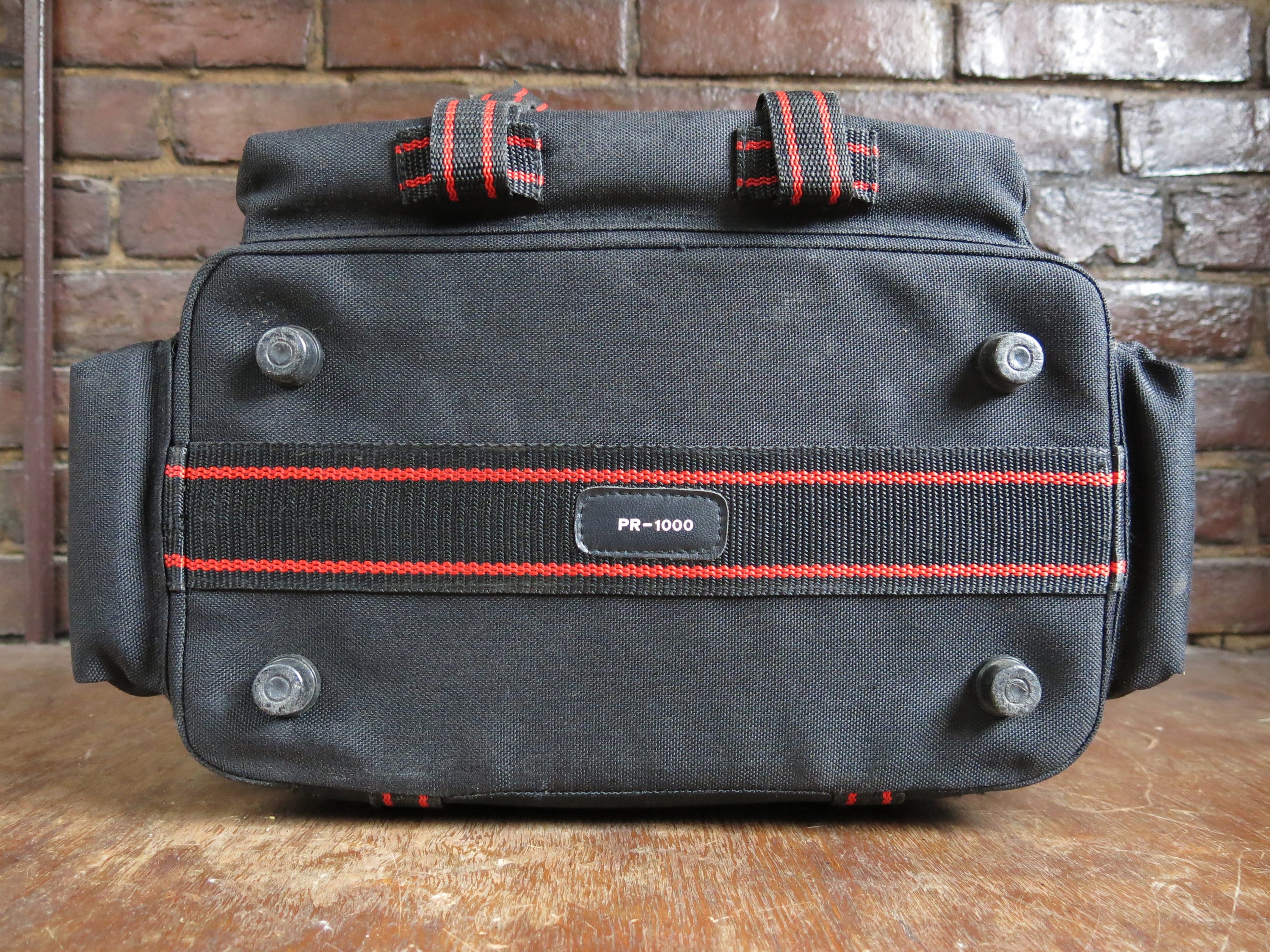 Retro 80s Large Padded Camera Bag With Compartments and Strap - Etsy
