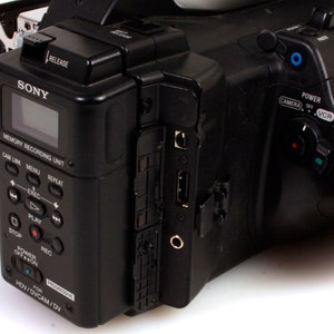 Sony HVR-Z5U Mini DV Camcorder W/ Battery, Charger, Mic & Bag WORKS - Etsy