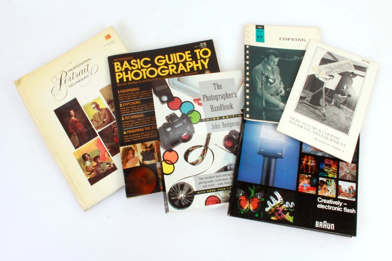 Photography Book Collection - Lot of 6 - Etsy