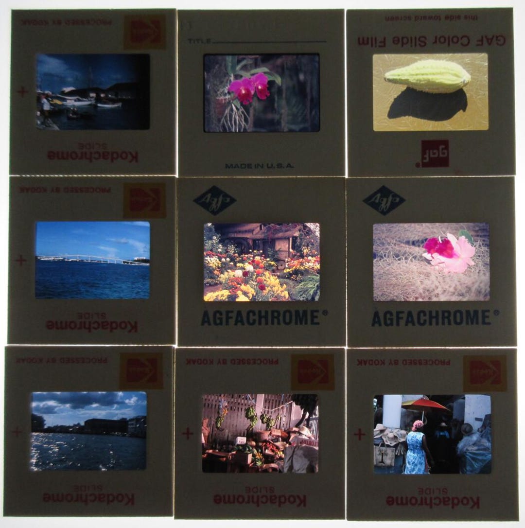 Vintage 1970s Kodachrome Slides - 50+ Color Transparencies of American ...