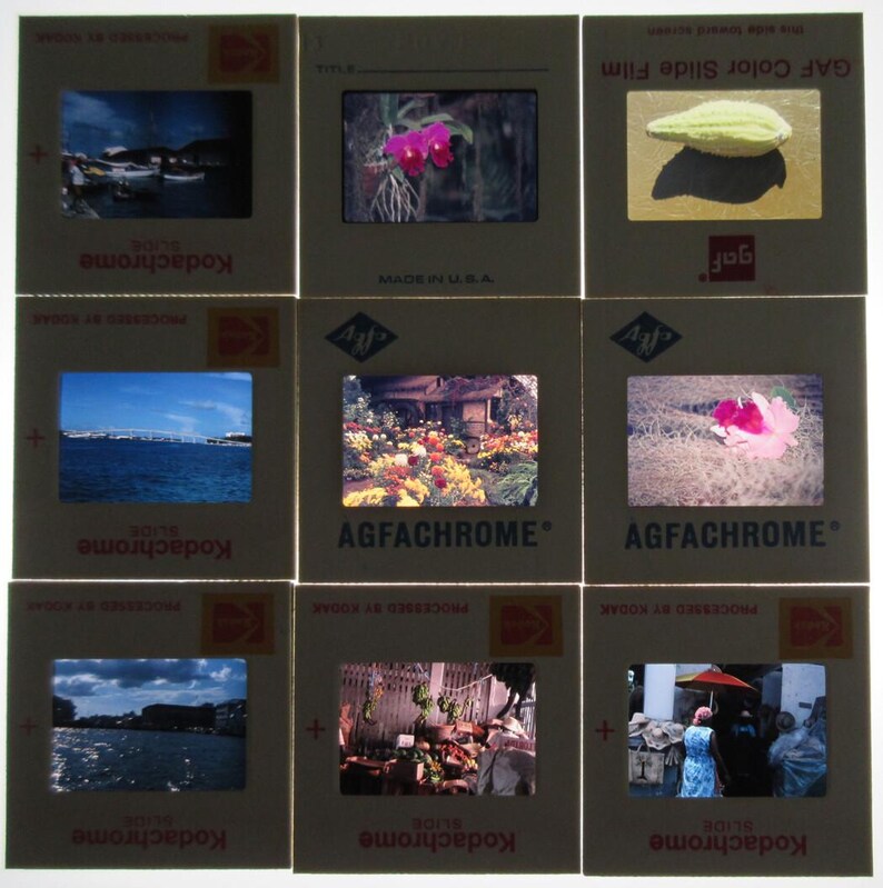 Vintage 1970s Kodachrome Slides - 50+ Color Transparencies of American ...