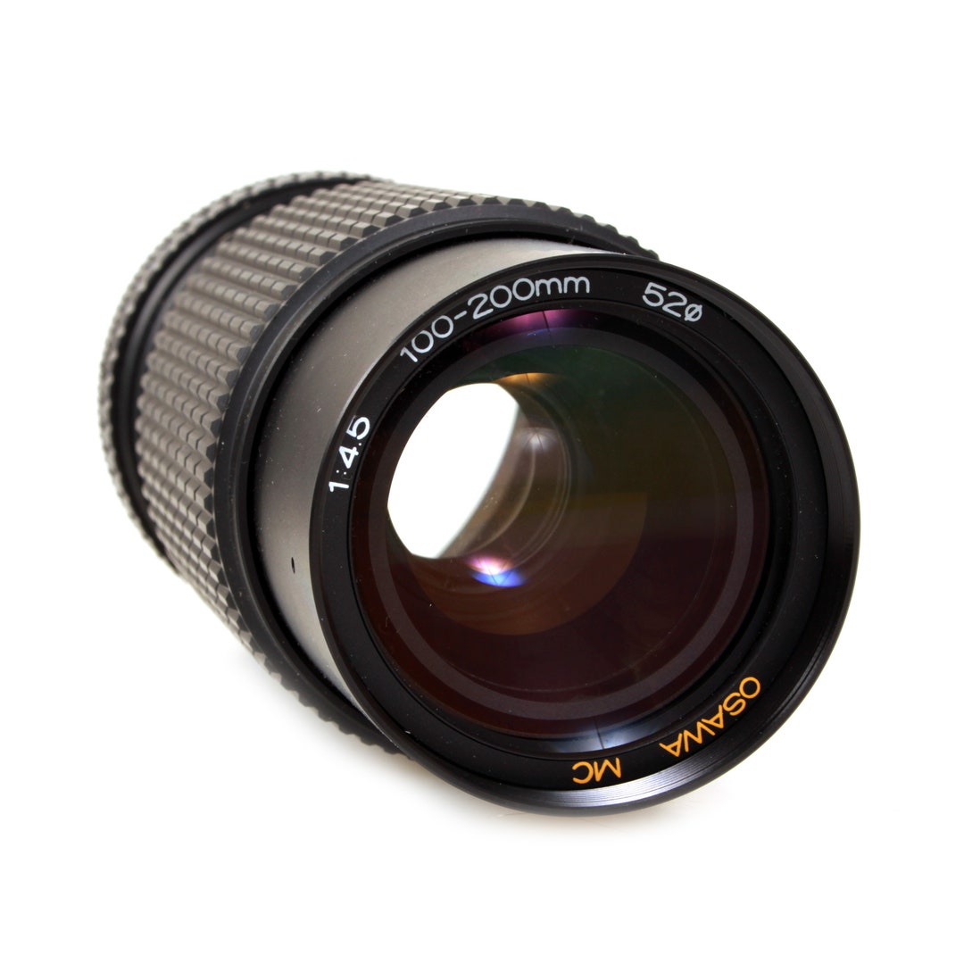 Osawa 100-200mm F/4.5 Manual Zoom Lens Canon FD Mount - Etsy