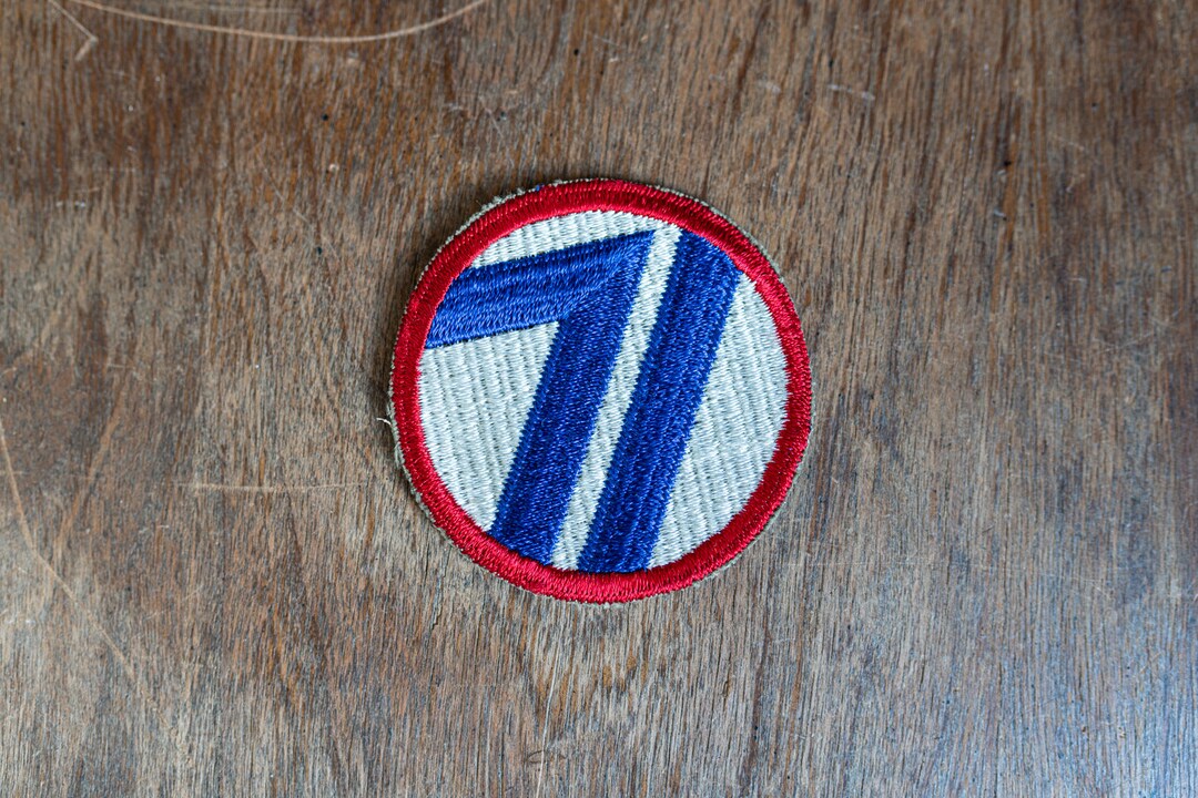 Vintage WWII 71st Infantry Unit Patch - Etsy Österreich