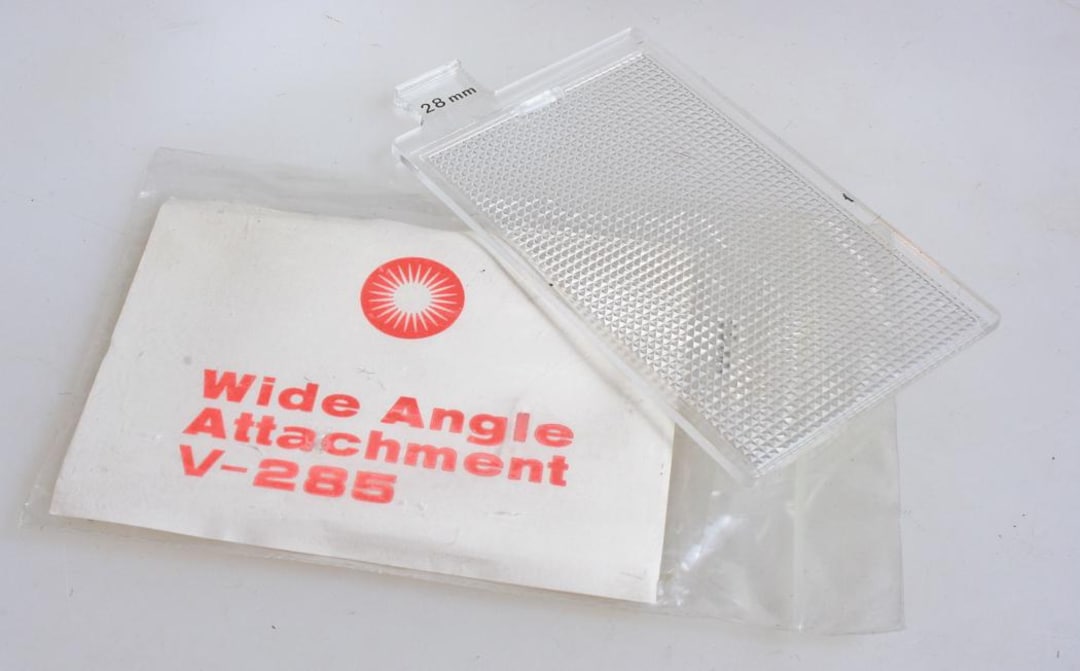 Vivitar V-285 Wide Angle Attachment Diffuser for Vivitar 285 Flash - Etsy