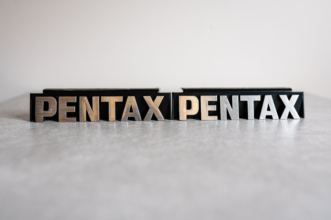 Pentax Camera Logos - Set of 2 - Etsy