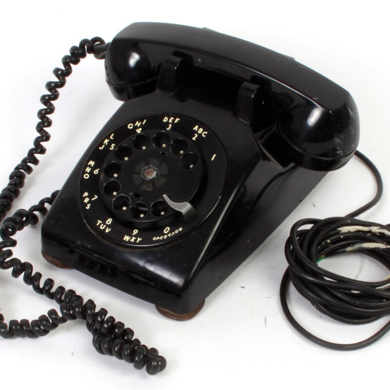 Vintage Rotary Phone - Etsy