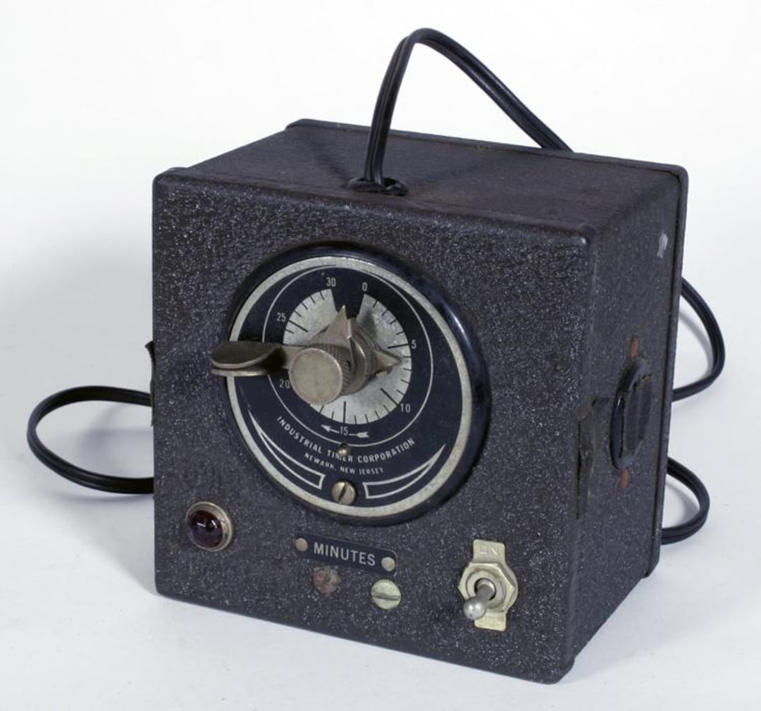Vintage Darkroom Timer Steampunk Gear-dial, Analog Timer for Film ...