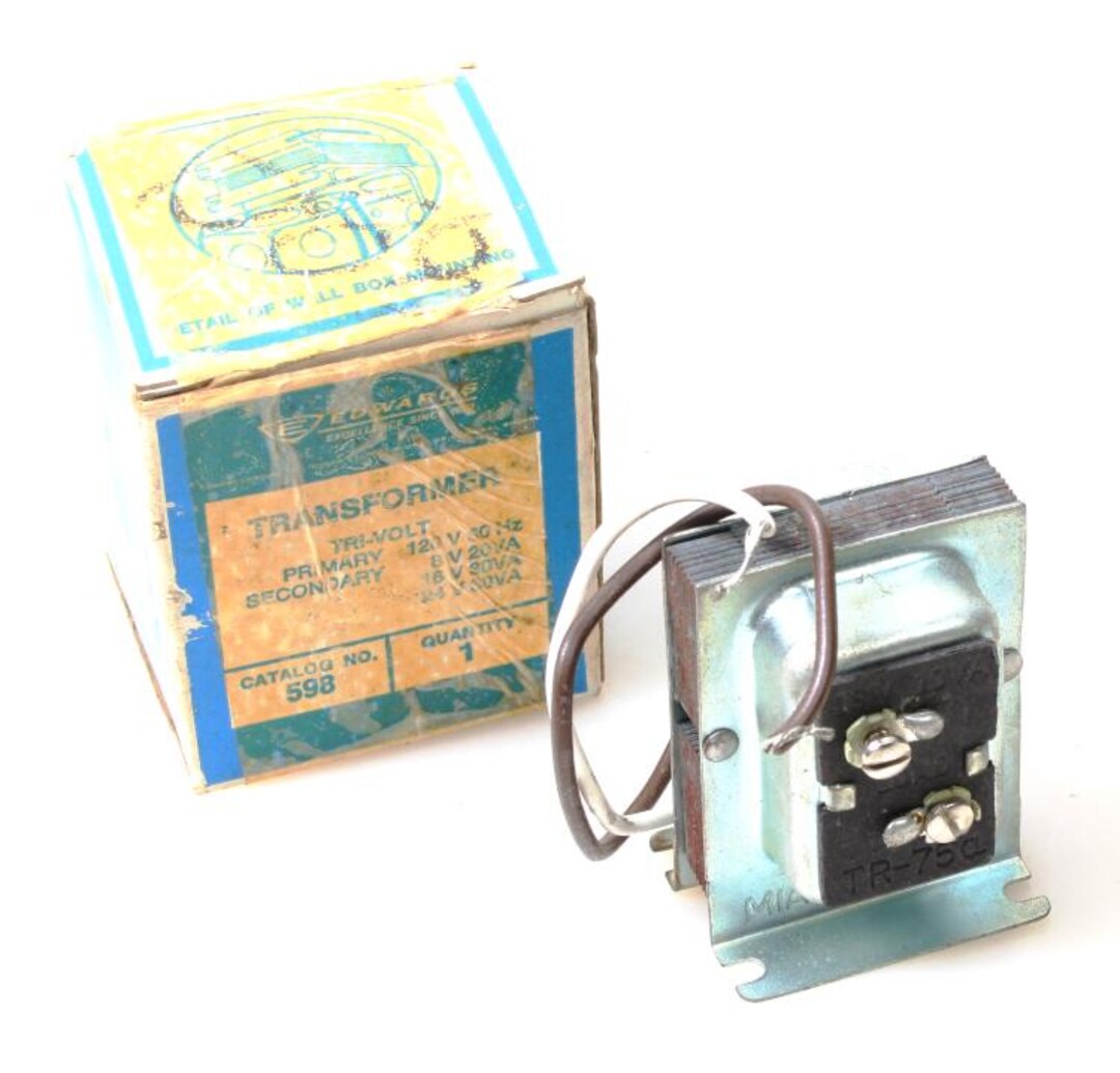 Edwards Signaling 598 Class 2 Transformer 20, 30 VA, 120V in Original ...