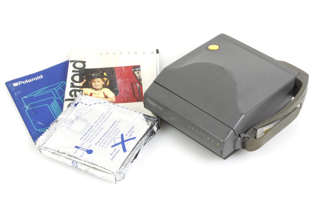 Polaroid Spectra 2 Camera, Manual, Expired Film - Etsy