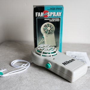 Nikon Camera Fan W/ Water Spray - New Old Stock - Etsy