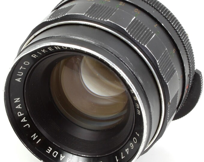 Auto Rikenon 55mm F1.8 M42 Screw Mount Lens - Etsy