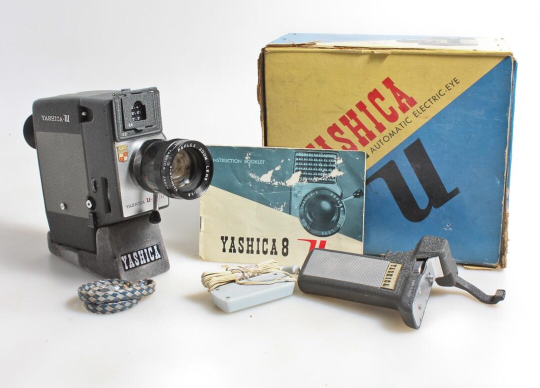 8mm Cine/movie Camera,yashica U in Original Box,w/extra - Etsy