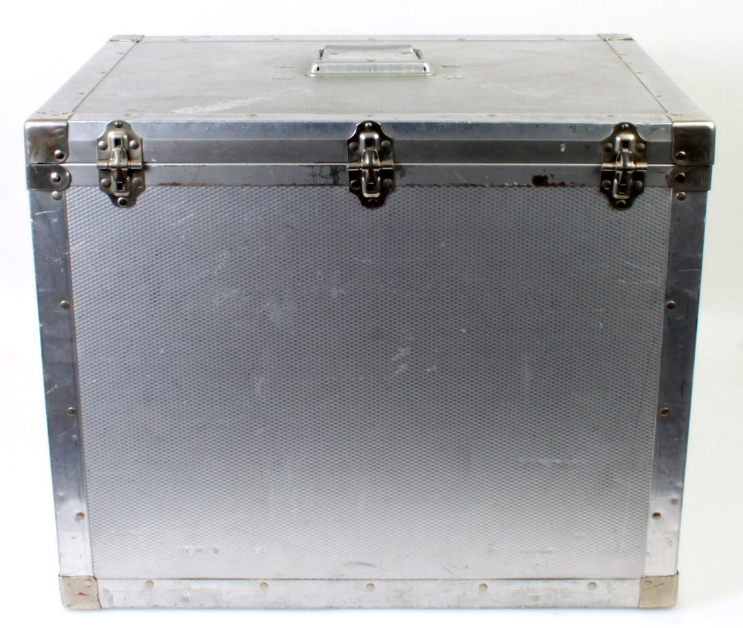 Aluminum Hard Grey Shipping Crate W/ Key - Etsy
