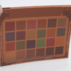 Macbeth Color Checker Rendition Chart 4x5 Color Negative - Etsy