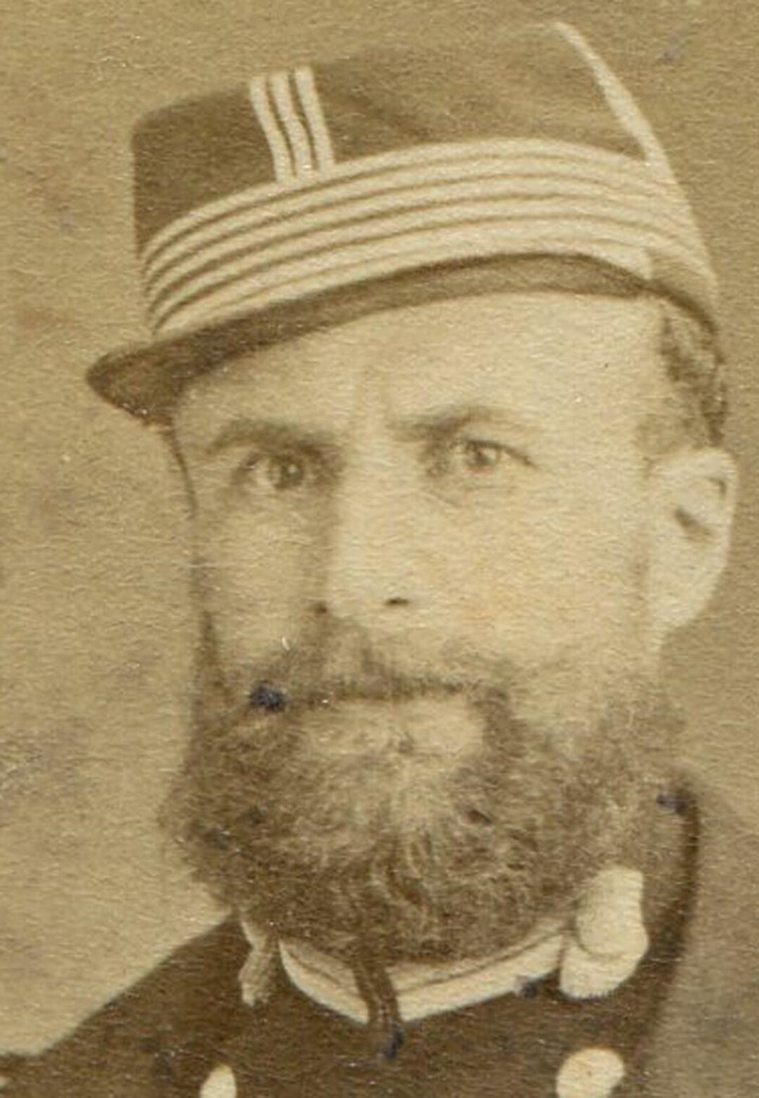 French Military Officer, Standing Pose With Saber. Cdv. - Etsy