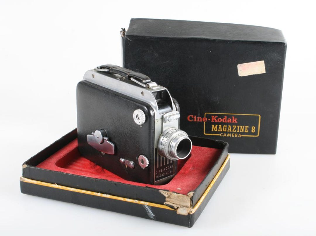 8mm Cine Kodak Magazine 8 Movie Camera 1946-55 in Original Box - Etsy