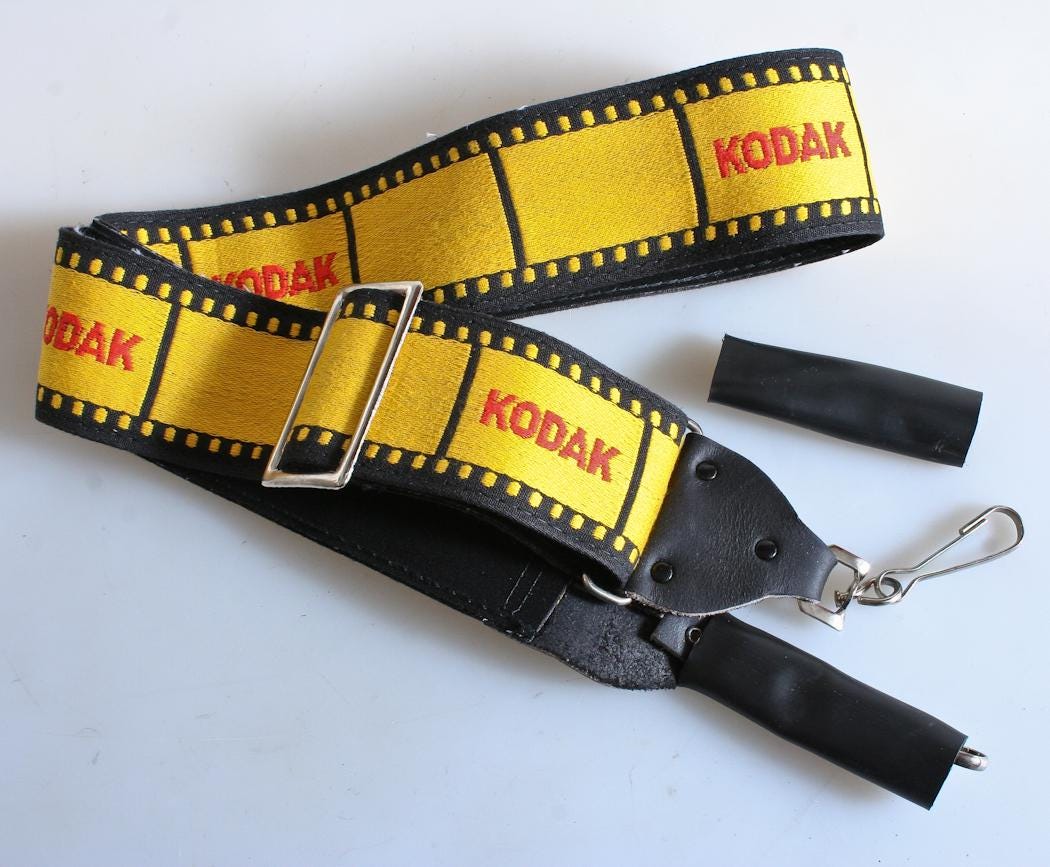 Kodak 1970s Camera Strap Vintage, New - Etsy